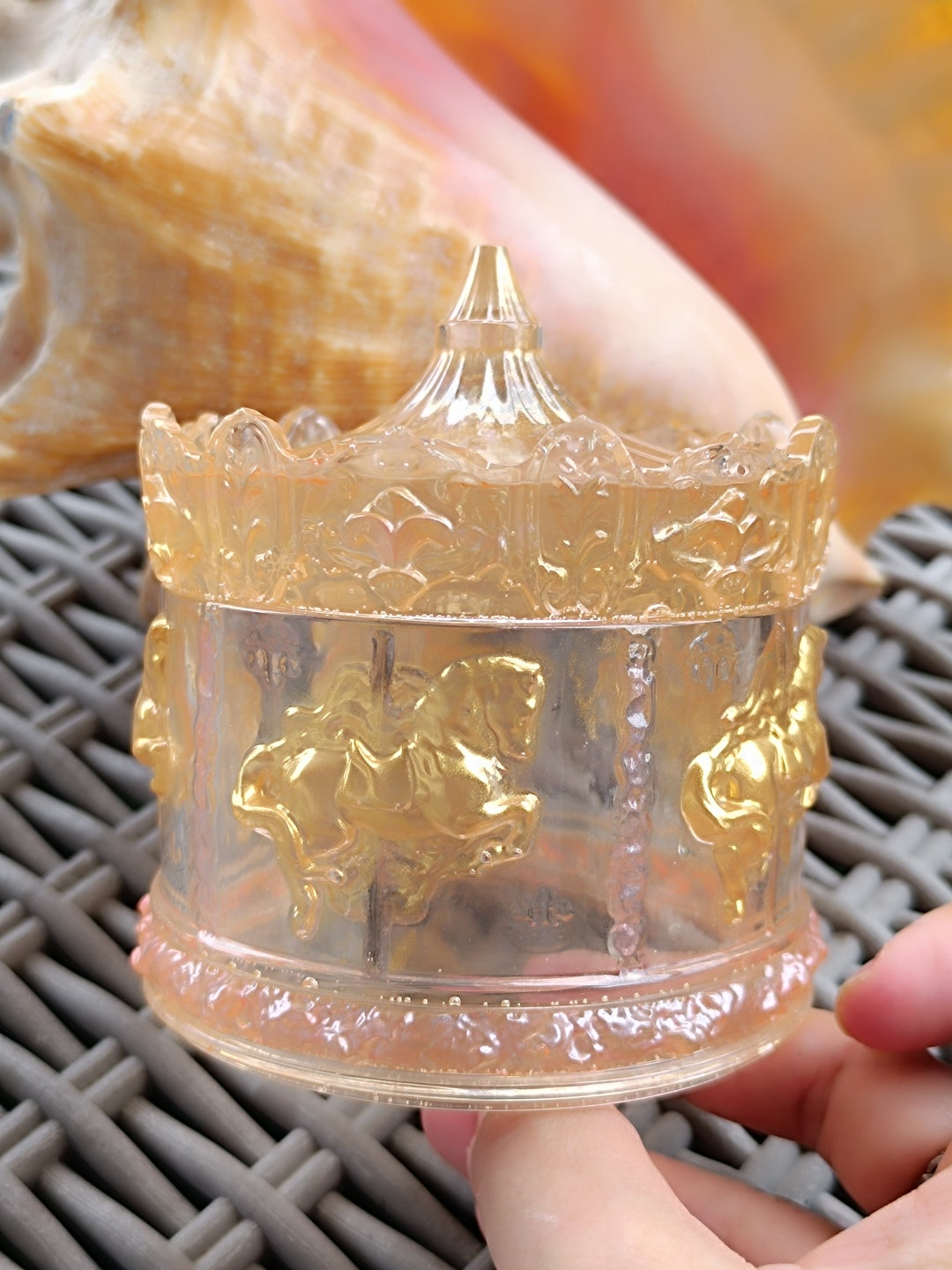 Carousel Jewelry Box - Etsy