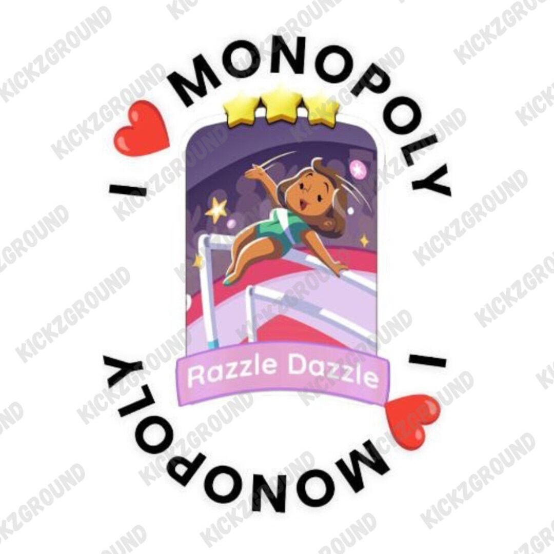 Razzle Dazzle Digital Sticker - Etsy