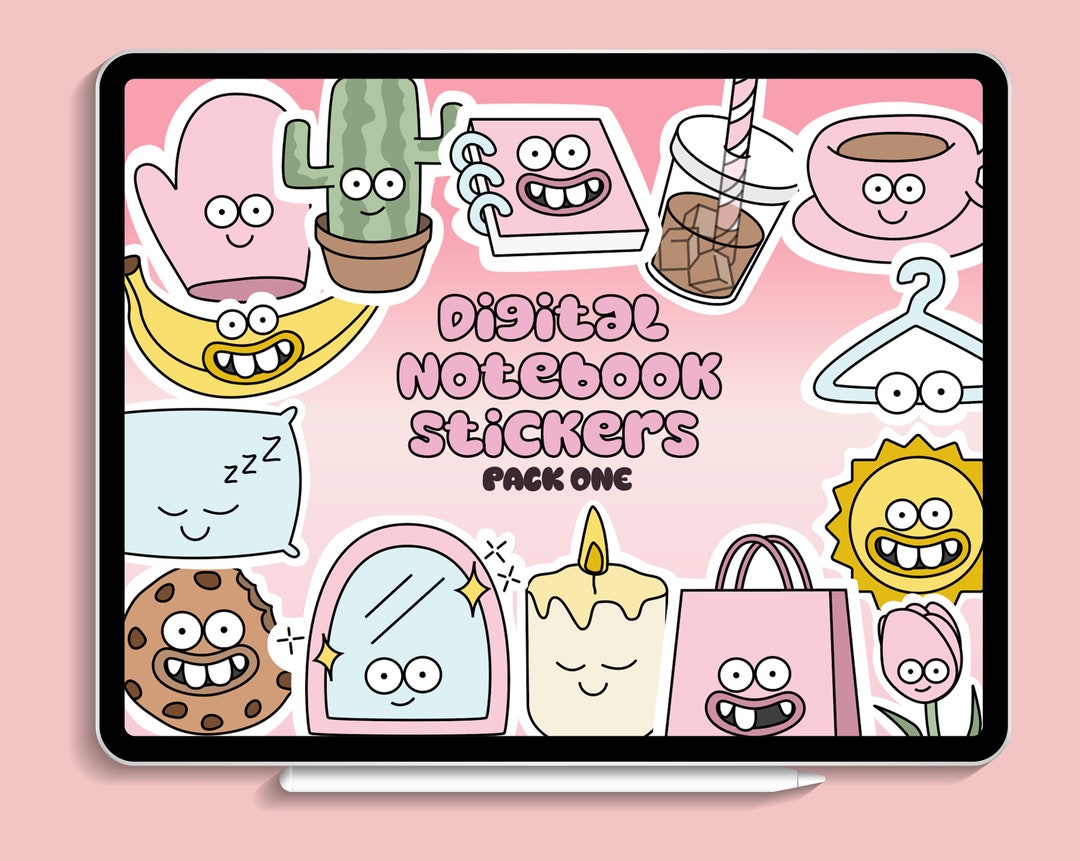 Digital Stickers for Digital Planner, Goodnotes, Notability, Evernote ...