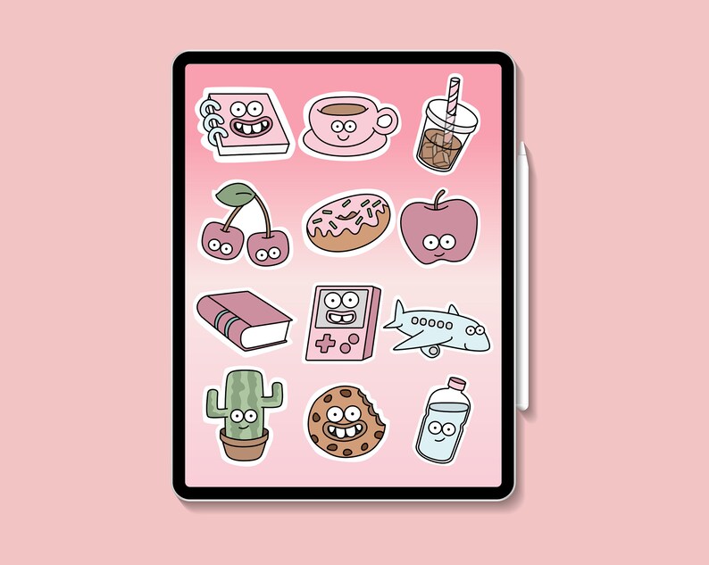 Digital Stickers for Digital Planner, Goodnotes, Notability, Evernote ...