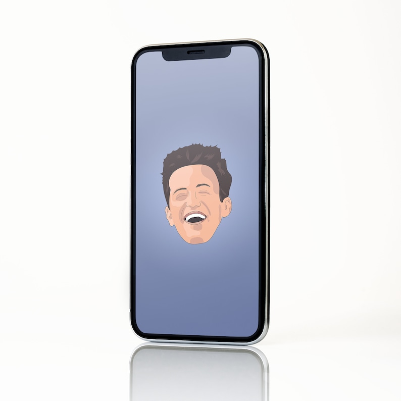 Download Chandler Bing Matthew Perry Friends Cartoon Digital Art ...