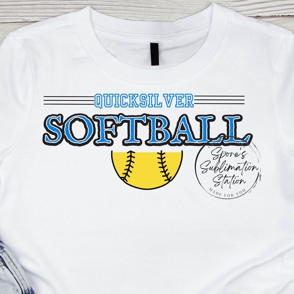 Quicksilver Softball T-shirt or Tank - Etsy