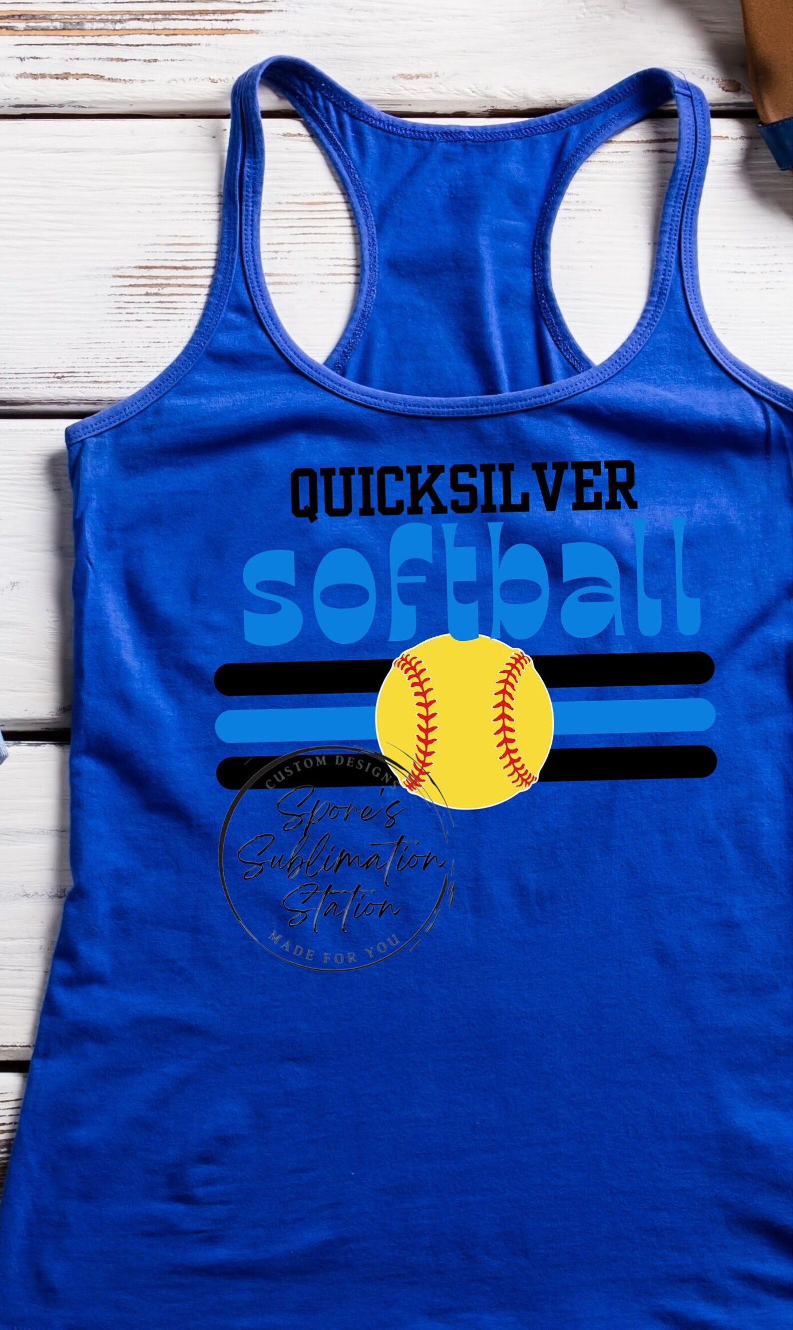 Quicksilver Softball T-shirt or Tank - Etsy