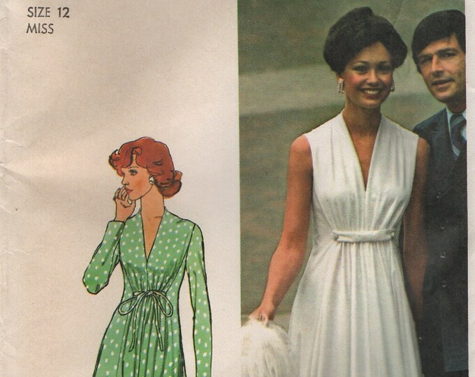 Simplicity 6672 Ethereal Designer Fashion Gown CHOICE Size 12 - Etsy