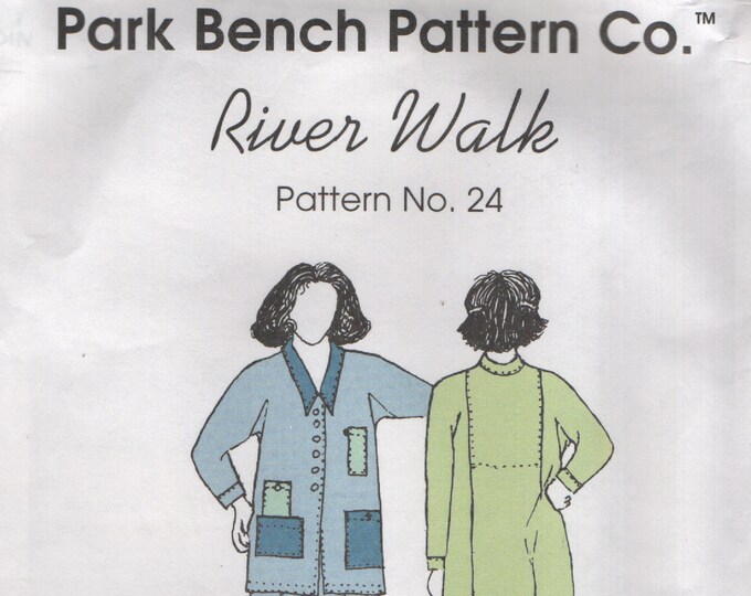 Park Bench Pattern 24 RIVER WALK Shirt & Skirt - Etsy