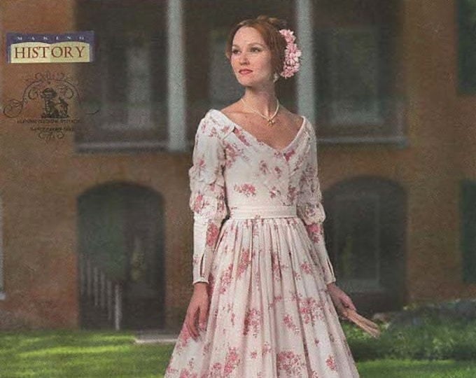 Butterick 5832 MAKING HISTORY COSTUME Detailed Construction Size Choice ...