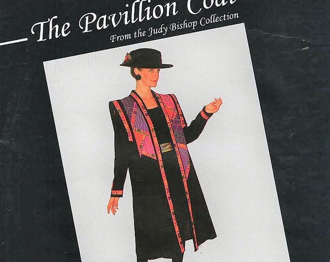 The PAVILLION COAT Art Garment REVISED 1996 Judy Bishop Design - Etsy