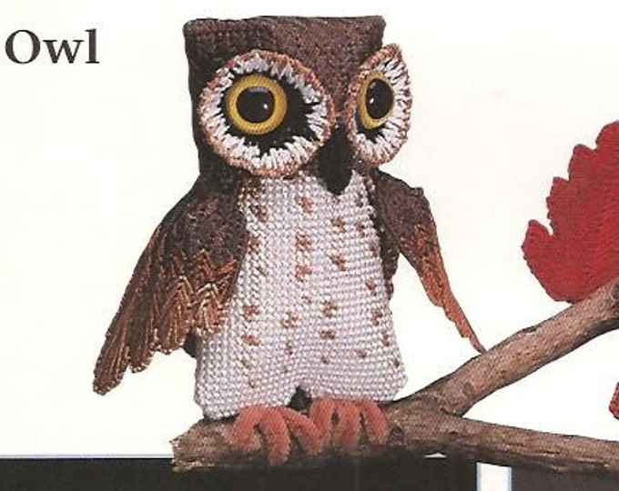 3D Birds in Plastic Canvas - Hummingbird, Oriole, Owl, Robin and MORE ...