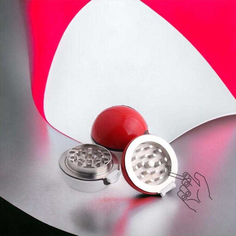 Pokeball Grinder,metal Herb Grinder,cute Grinder,funny Grinder,spice ...