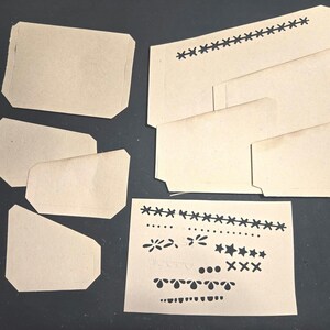 Gusseted Pockets With/without Cut-outs - 5 Each Design - Etsy
