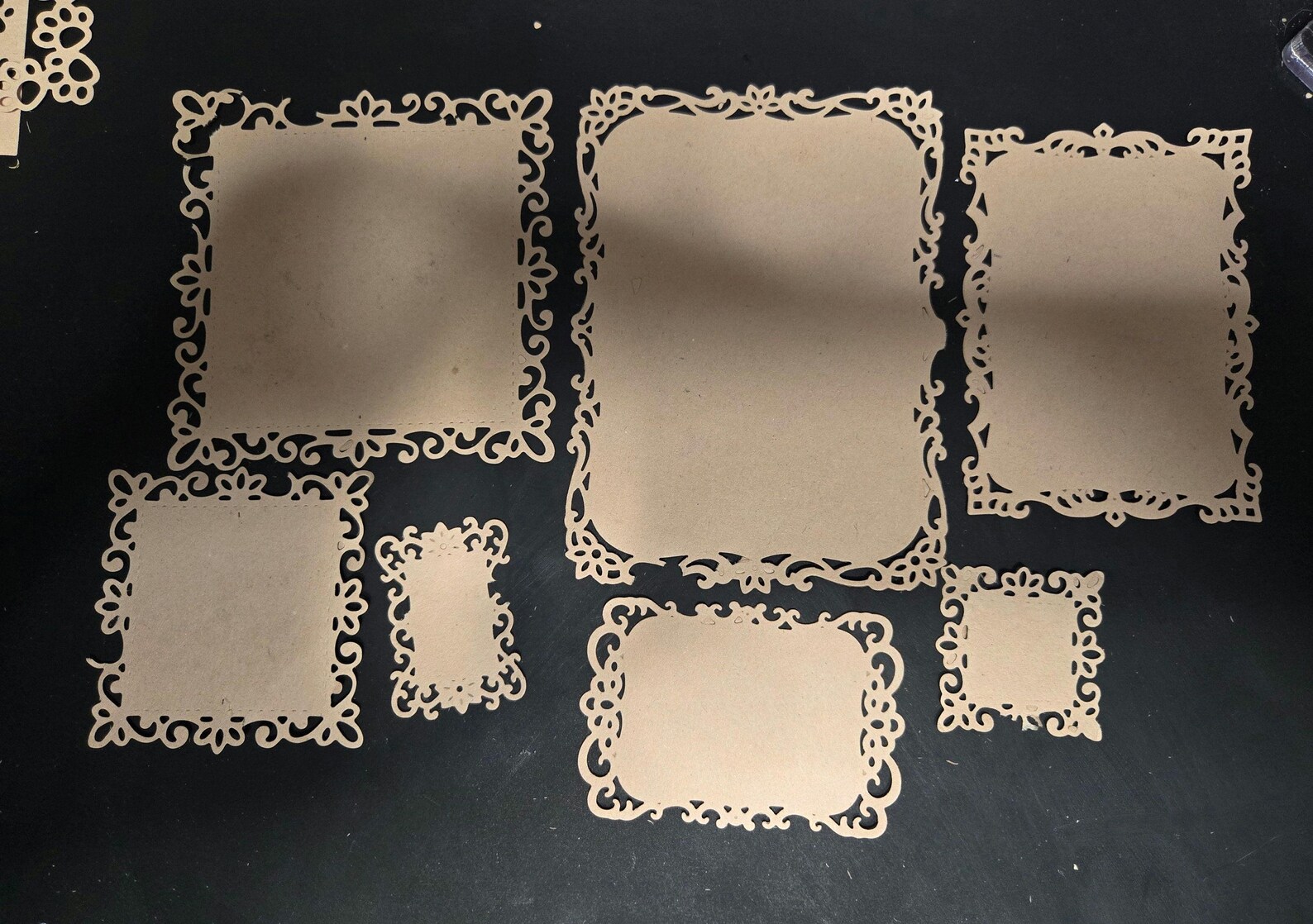 Scrapbooking Paper Frames - 3 Each Design - Etsy