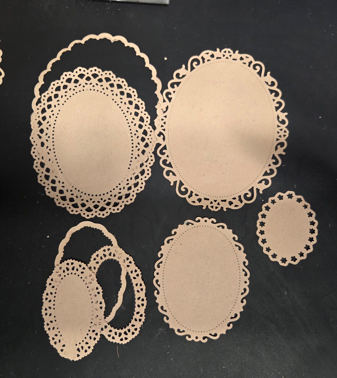 Scrapbooking Paper Frames - 3 Each Design - Etsy