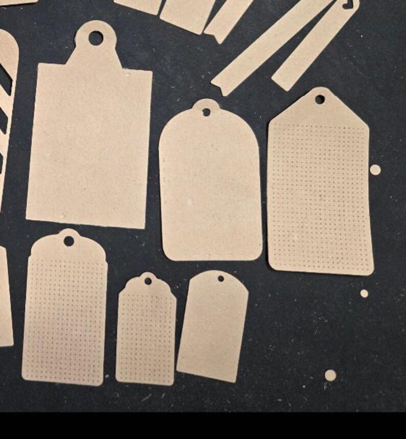 Small Tags - 3 Each Design - Etsy