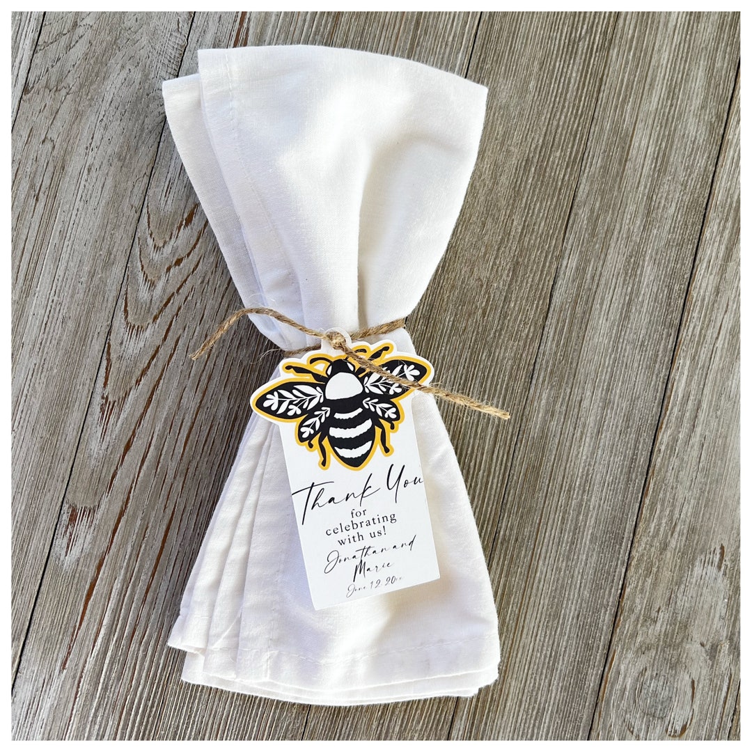 Honey Bee Personalized Honey Stick Wedding Table Decor Party Favor Tag ...