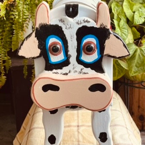 Cow Mailbox - Etsy