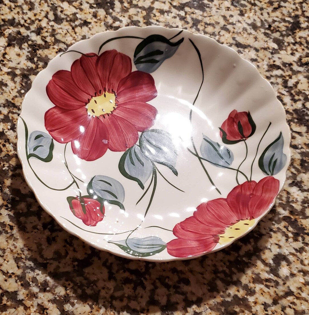 Blue Ridge Pottery Colonial Becky Vegetable Bowl - Etsy