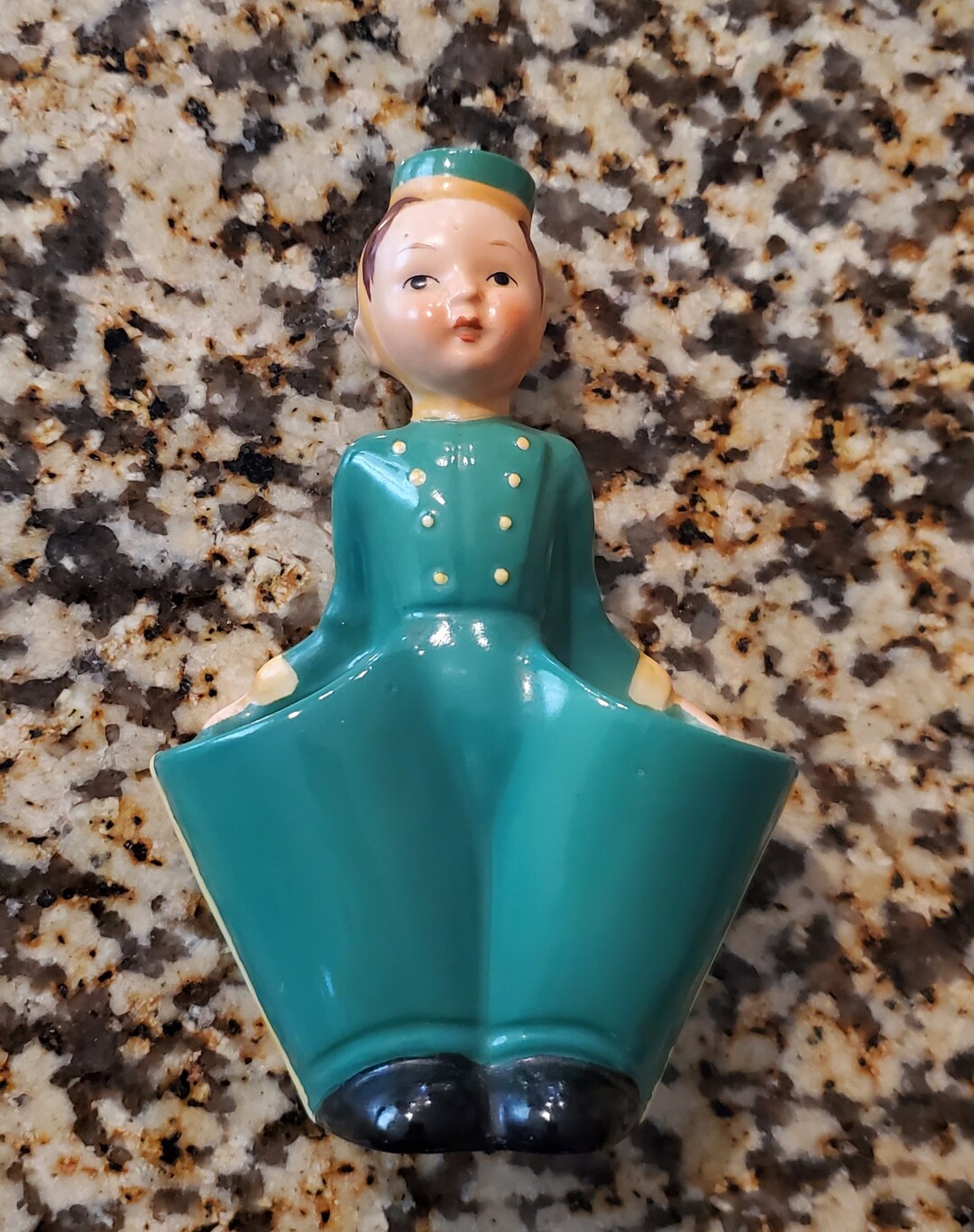 Goebel Green Bellhop Figurine - Etsy