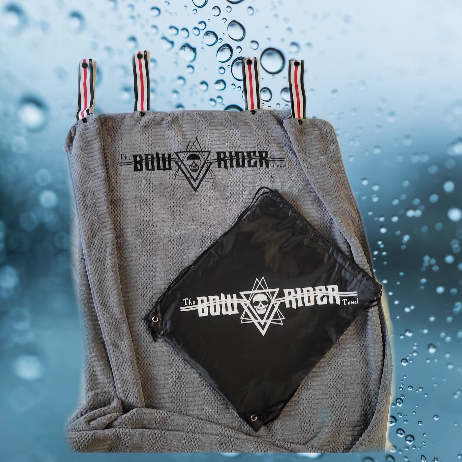 Bow Rider Boat Towel: Non-slip Snap Towel for Boating - Etsy