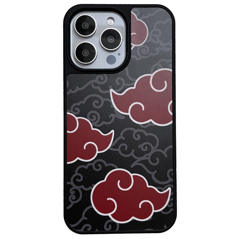 Anime Akatsuki Clouds Phone Case for iPhone 12 15 Pro Max - Etsy