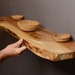 Live Edge Wood Shelf, Custom Aged Walnut Lumber Shelves, Bathroom Shelf ...