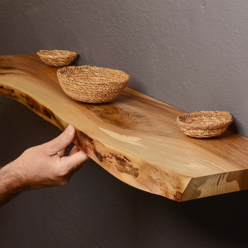 Barn Wood Shelf - Etsy