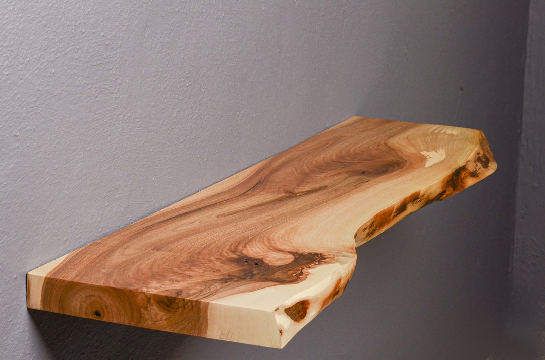 Rustic Floating Shelf Industrial Floating Shelf Farmhouse Kitchen Shelf ...