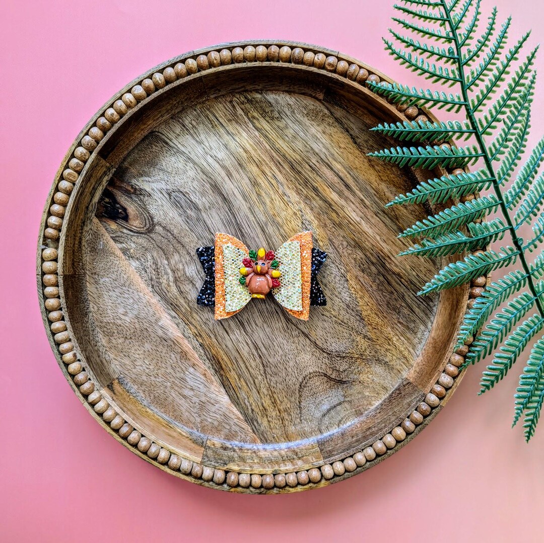 Thanksgiving Turkey Bows - Etsy