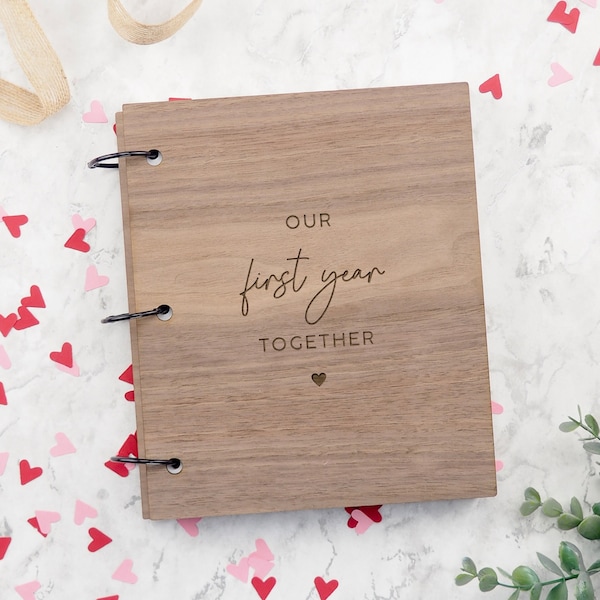 1st Year Together Scrapbook - Etsy