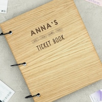 Fabric Cover Ticket Collection Album - 50 Pages (100 Tickets) - 7 ...