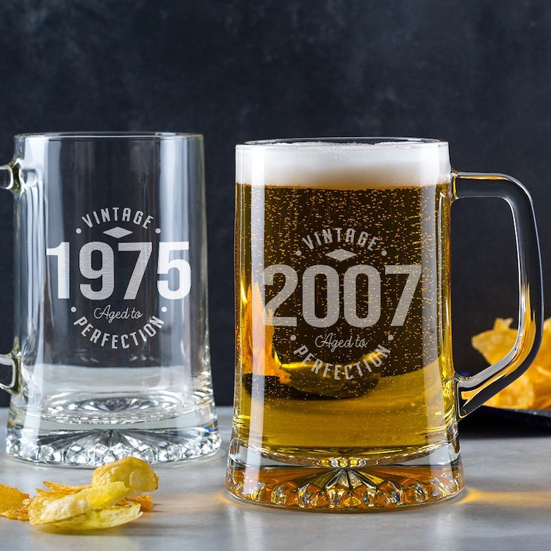 Engraved 18th Tankard - Etsy UK