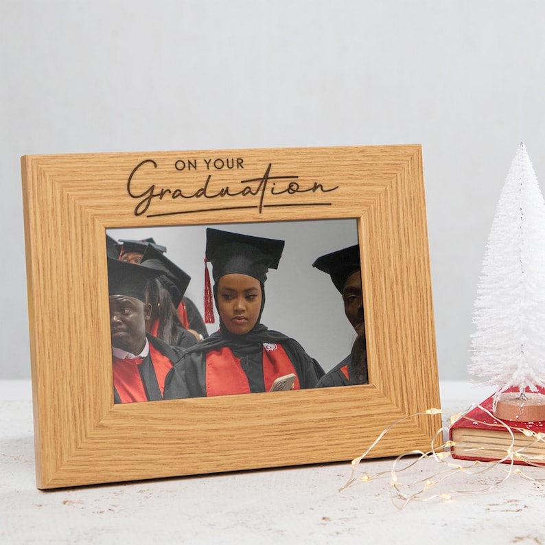 Personalised Engraved Graduation Frame | Graduation Photo Frame Gifts ...