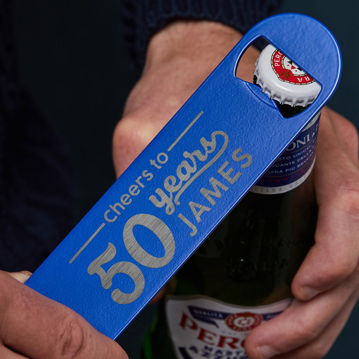 Personalised Metal Bottle Opener Engraved Bar Blade - Etsy