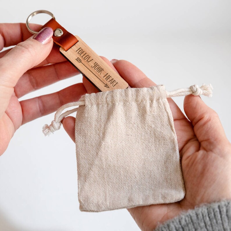 Follow Your Heart Dreams Keychain Engraved Graduation Gifts | Etsy