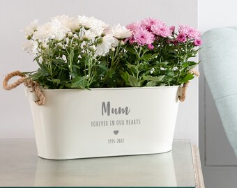 Memorial Mum Mam Mom Mummy Flower / Plant Pot Personalised - Etsy UK