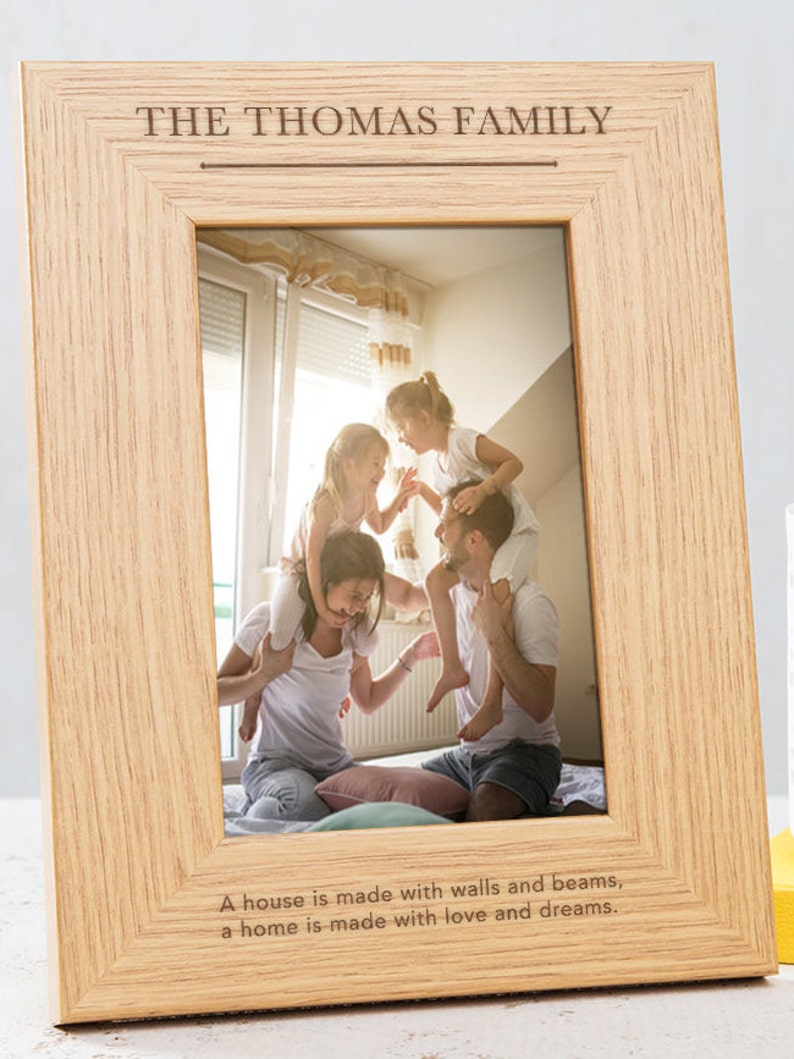 Family Picture Frame Personalized - Etsy