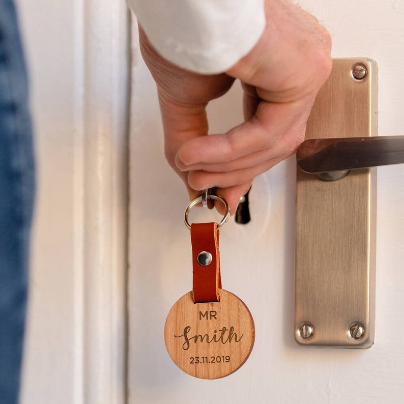 Personalised Couples Keychains Personalized Wedding | Etsy