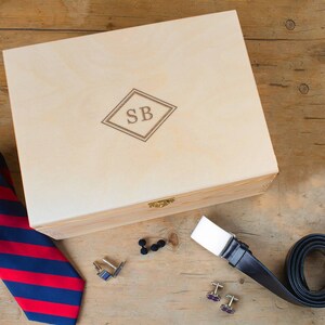 Mens Jewelry Box / Jewellery Box Personalized Gift for Him - Etsy