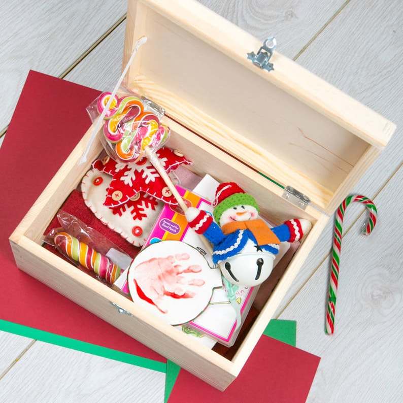 Personalised Christmas Keepsake Box, ‘north Pole Special Delivery’ Box ...