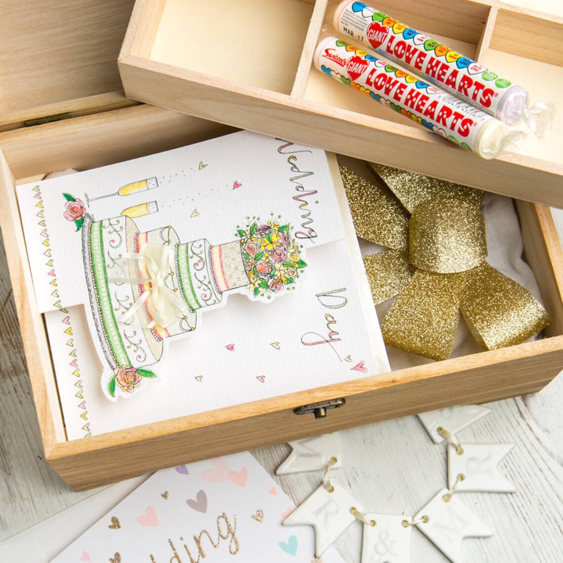 Personalized Wooden Keepsake Box - Personalised Memory Box - Unique ...