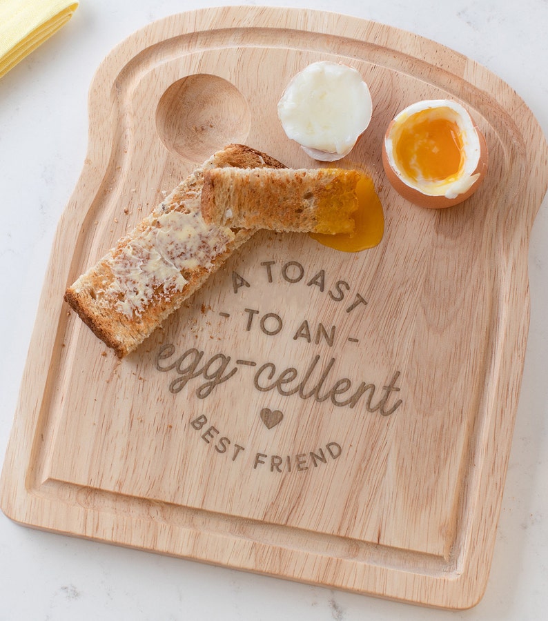 Personalised 'egg-cellent Best Friend' Egg Board - Etsy
