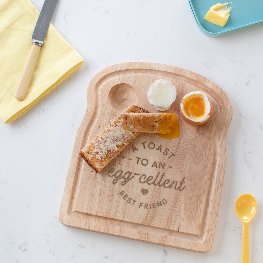 Personalised 'egg-cellent Best Friend' Egg Board - Etsy