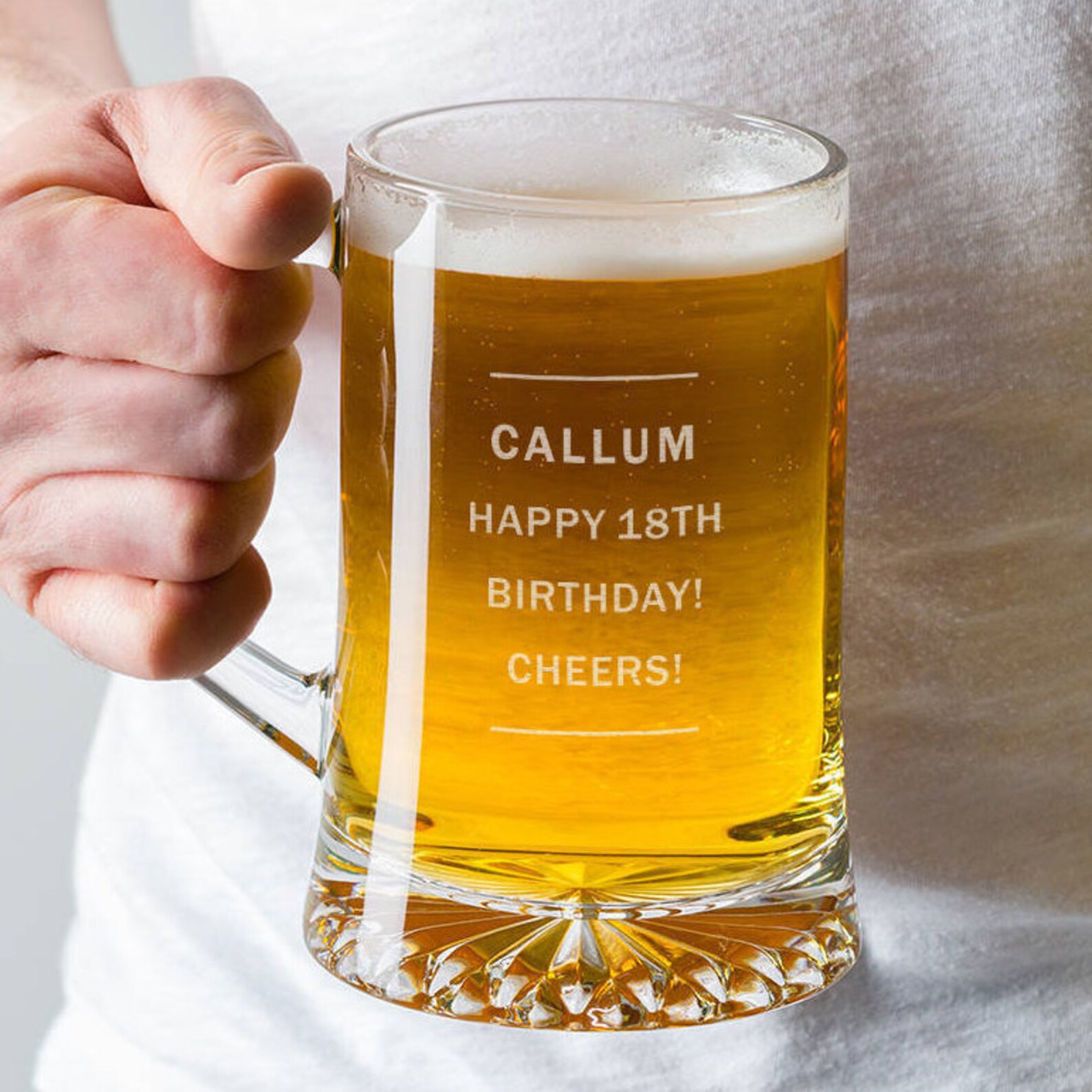 Personalised Pint Glass Beer Tankard for Him Personalized - Etsy