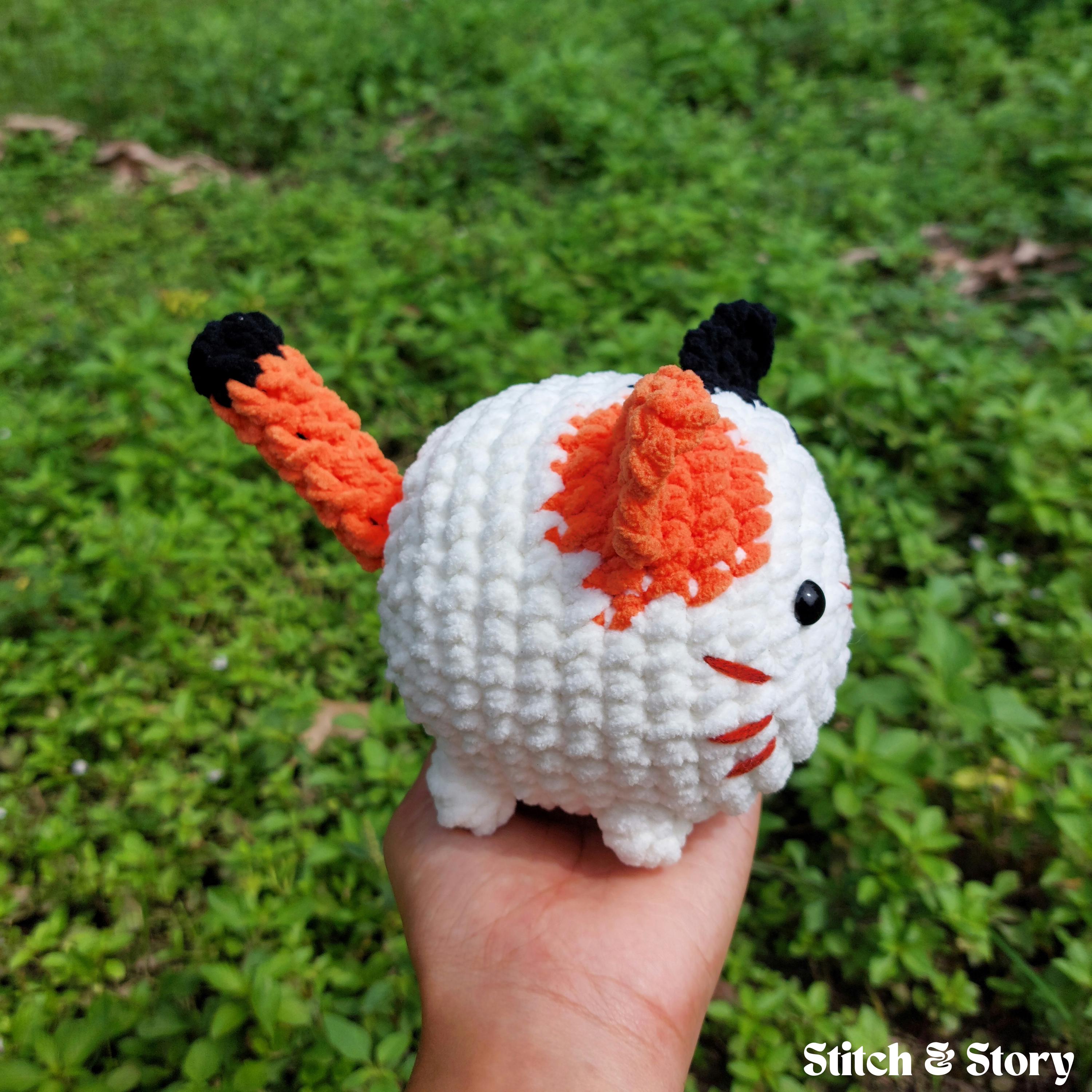 Loaf Cat Crochet Pattern | Amigurumi Crochet Cat | Crochet Plushie ...