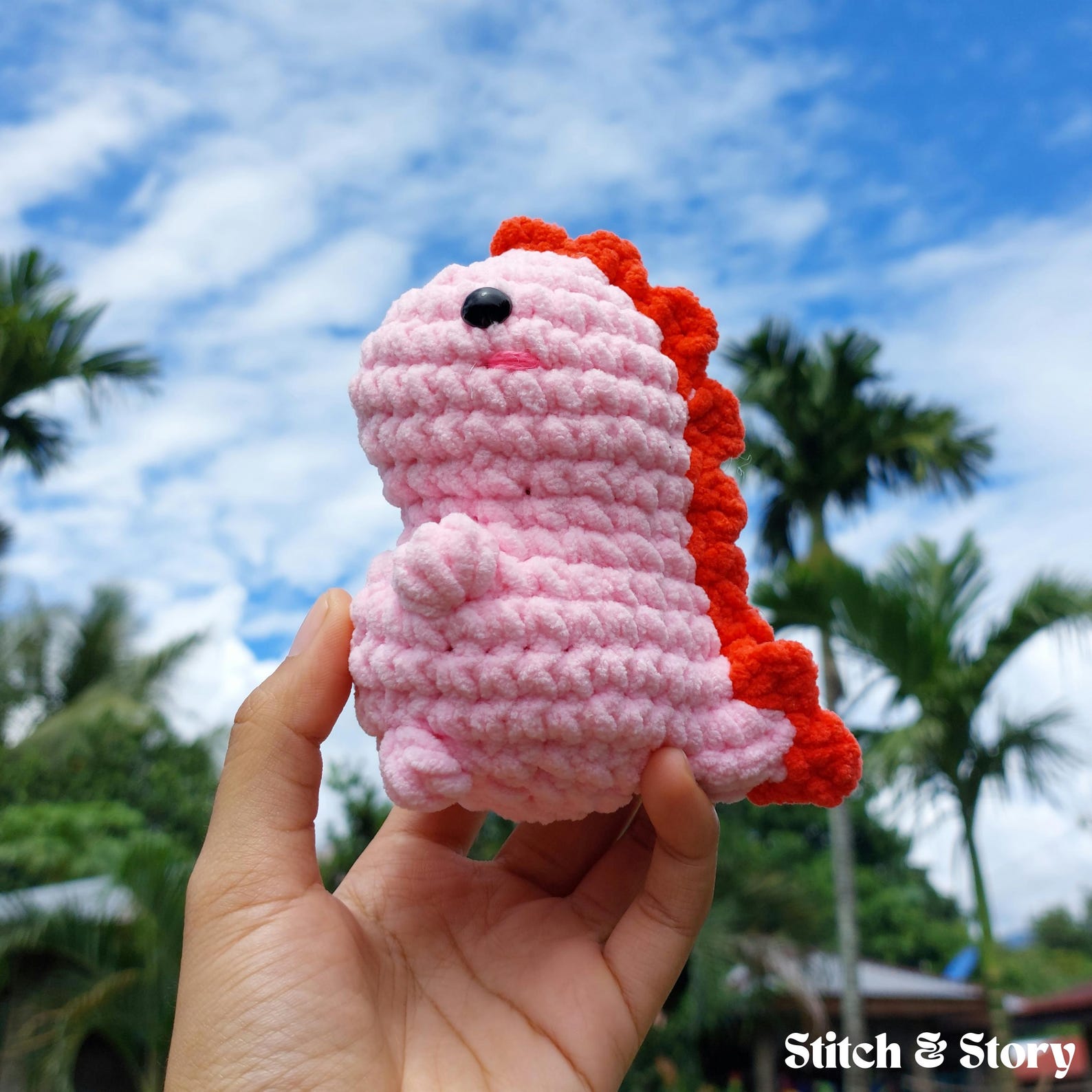 Dinosaur Jurassic World No Sew Crochet Pattern | Amigurumi Crochet ...