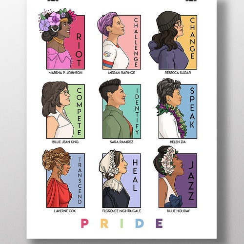 She Series Collage Version Ten Medium Print - Etsy