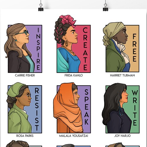 She Series Collage Special Pop Culture Edition Poster - Etsy