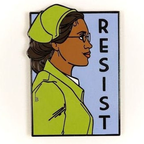 Resist Rosa Parks She Series Pin - Etsy