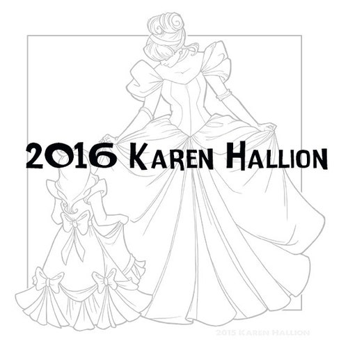 Karen Hallion Coloring Pages
