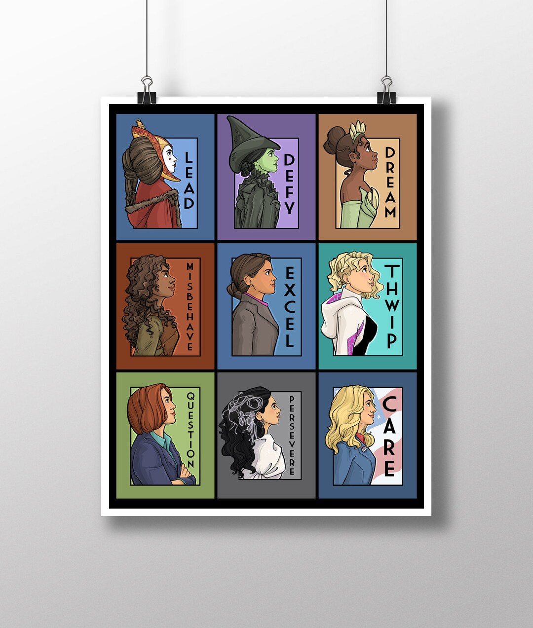 She Series Collage Version Three Medium Print - Etsy