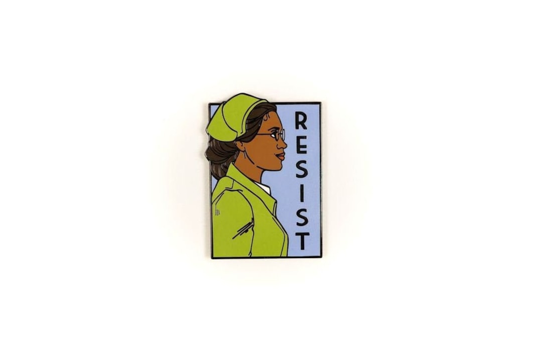 Resist - Rosa Parks - She Series Pin - Etsy